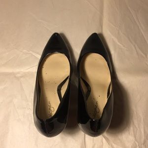 Halogen | Shoes | Halogen Shoes Size 6 Patent Leather Black Wedge ...